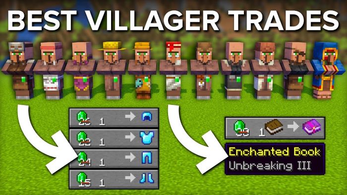 Best Villager Trades A Comprehensive Guide For Minecraft Beginners Best Villager Trades A Comprehensive Guide For Minecraft Beginners